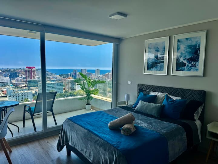 Studio Muy Buena Vista Y Ubicación -Superdescuento - Viña del Mar
