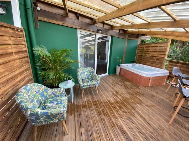 Havre De Paix Au Cœur De La Nature Avec Jacuzzi - Les Anses-d'Arlet