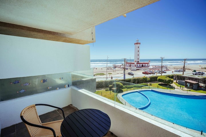 Departamento Nuevo Frente Al Mar Con Vista Al Faro - La Serena