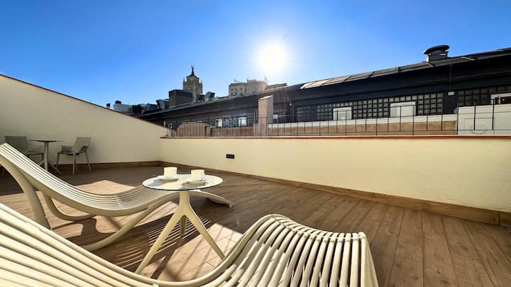Apartamento Estudio Terraza - Madrid