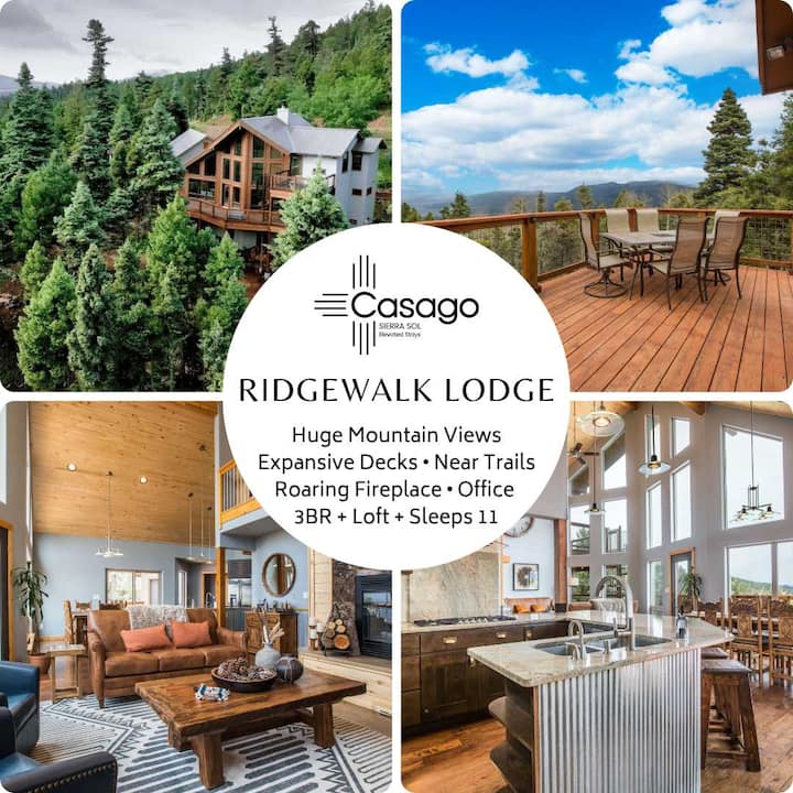 Ridgewalk Treehouse • Epic Angel Fire View @ 9200' - United States