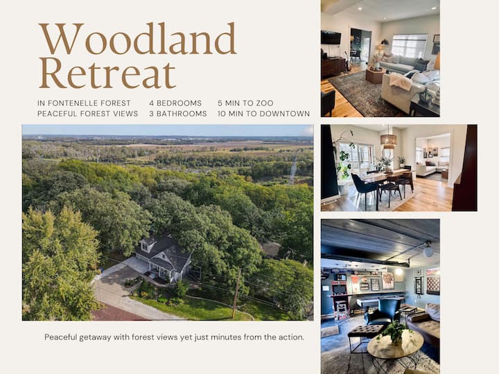 Woodland Retreat - By Zoo, Offutt & Fontenelle - Council Bluffs, IA