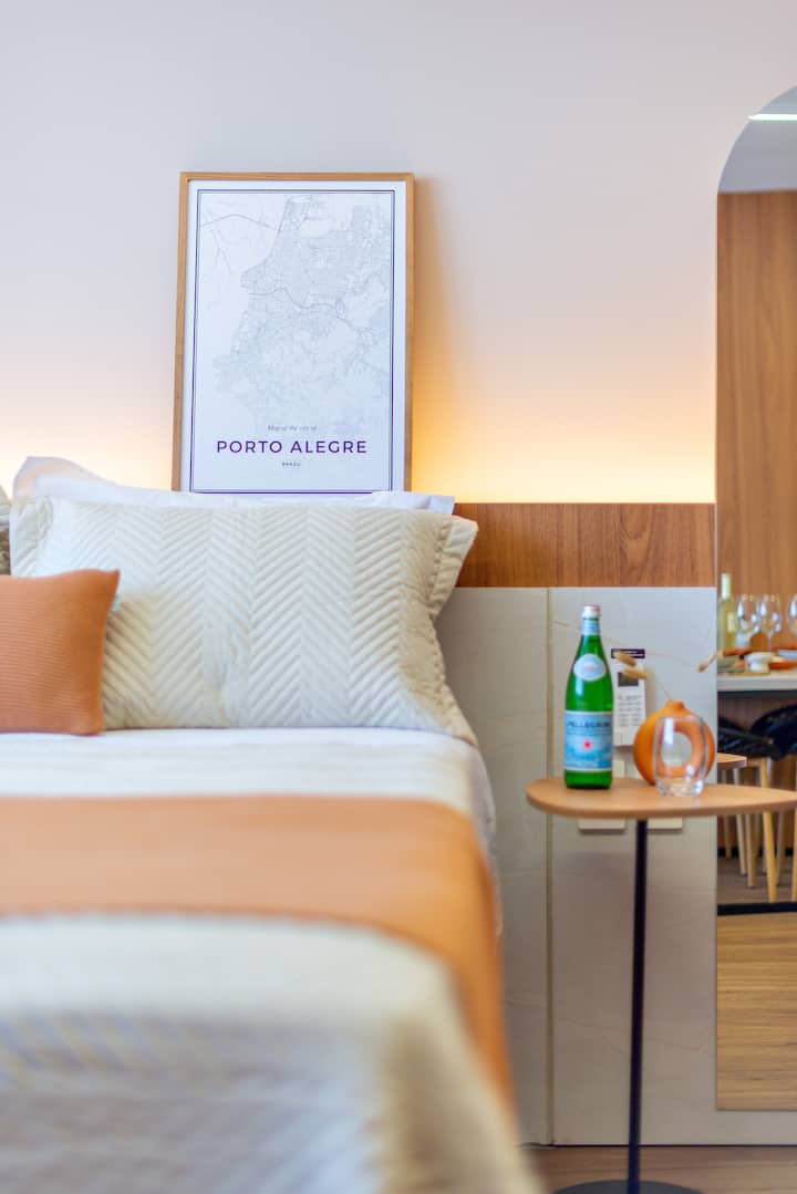 Studio Moderno Com Garagem Na Cidade Baixa! - Porto Alegre