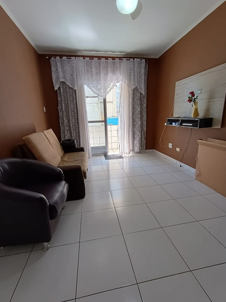 Apartamento Aviação Frente A Praia. - Praia Grande