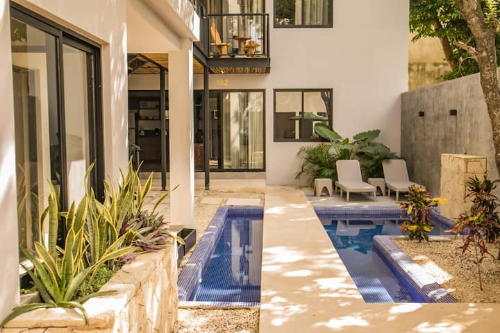 Departamento Luminoso Y Tranquilo - Tulum