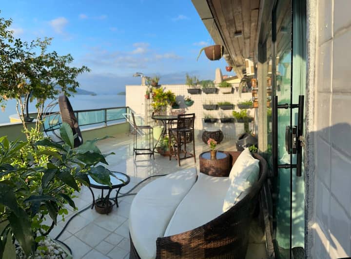 Cobertura De Luxo Frente Para A Ilha De Caras - Angra dos Reis