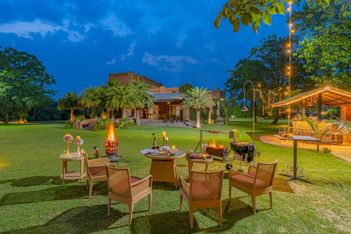 Stayvista At Peacocks & Partridges W/ Lawn & Wi-fi - Jalandhar