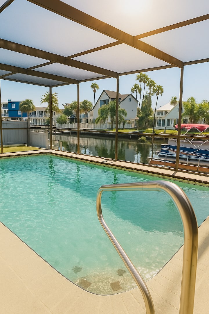 Boaters Dream! Gulf Access Home With Pool Arcade - Florida
