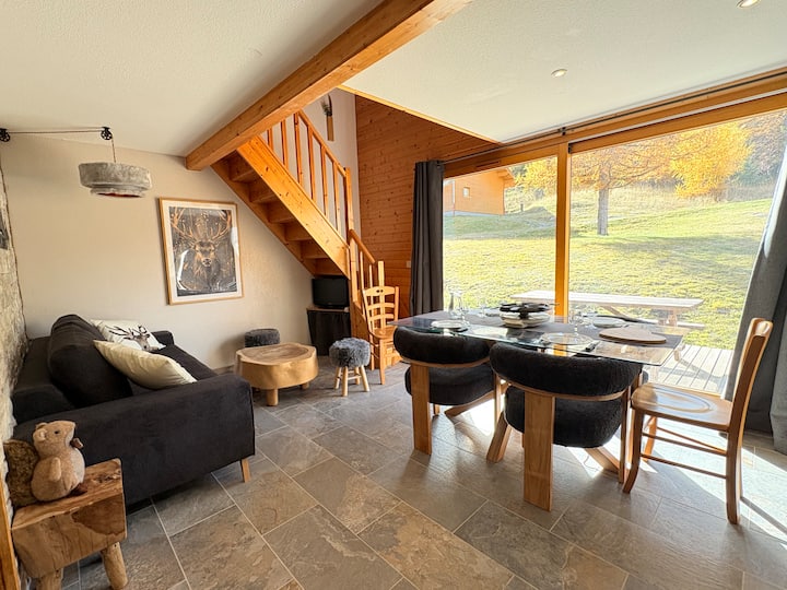 Chalet Rénové, Terrasse, Départ Skis Aux Pieds - Super Dévoluy