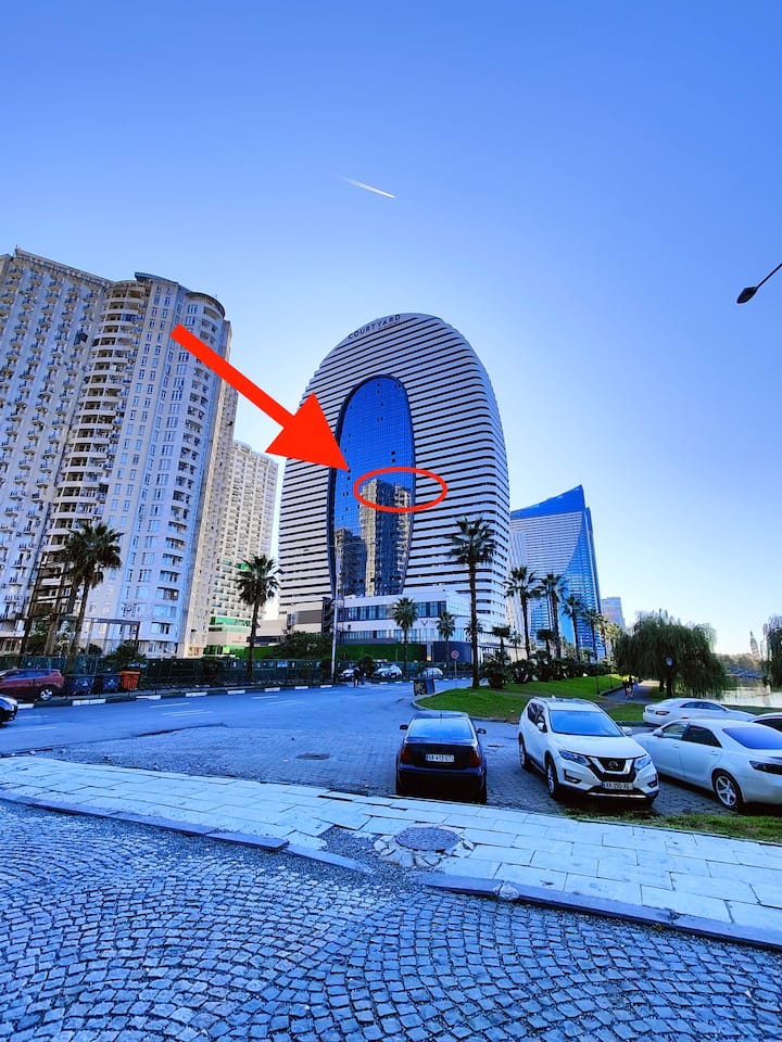 Marriott Building, 13 Floor Room Sea View - Batumi