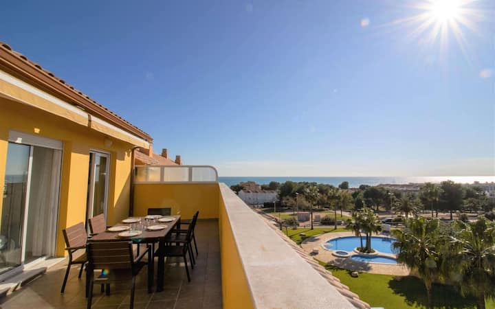Atico Con Vistas Al Mar - Torreblanca