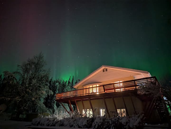Northern Lights Nook | Relaxing Mountain Views - Alaska
