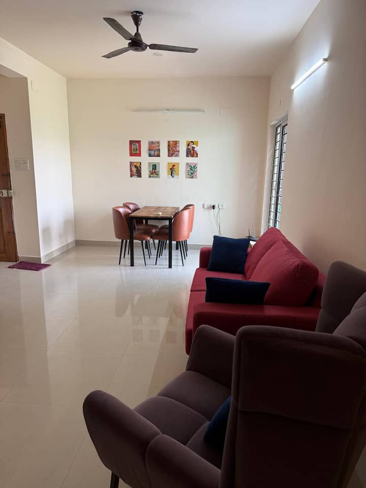 Spacious 2 Bhk Apartment In Peelamedu, Coimbatore - 코임바토르