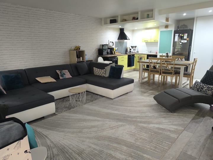 Cosy Jolie T3 - Centre + Parking Souterrain - Magnanville