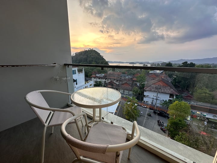 Seaview Best Sunset@rocco On 5th Flr In Aonang - Krabi