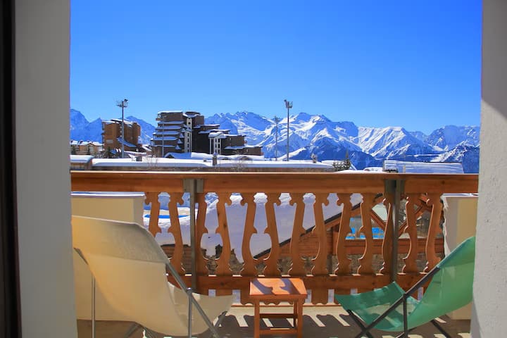 Studio 4 Couchages - Résidence Ménandière - Vaujany