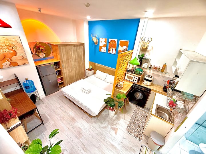 Compact Cozy Nest – Downtown District 1 (Room 105) - Ciudad Ho Chi Minh