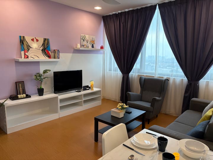 The Hub 02a Washer Dryer Free Parking Kitchen Tv - Petaling Jaya