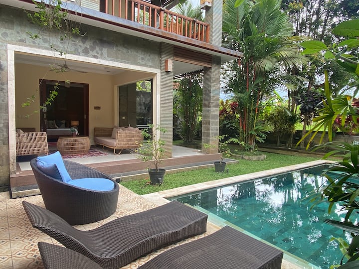 Huge Modern 5 Bedroom Villa With Rice-field Views - Ubud