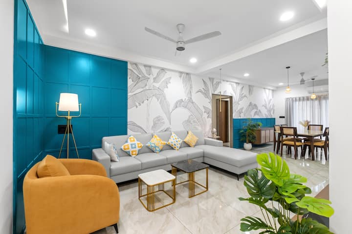 Beautiful Apartment For 8 In"the Wingz Iii"
@Gotri - Vadodara