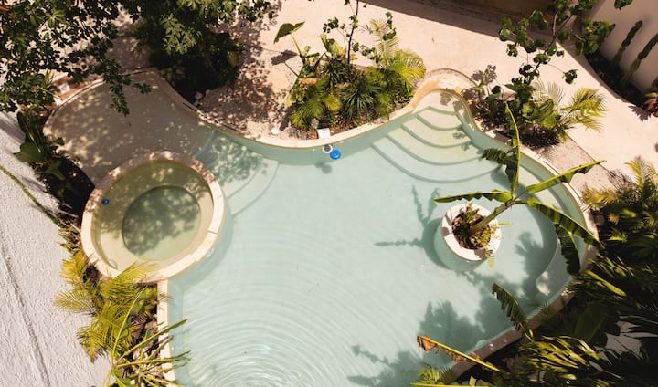 Cozy Equipped Studio, Pool, Ac, Street Parking - Tulum