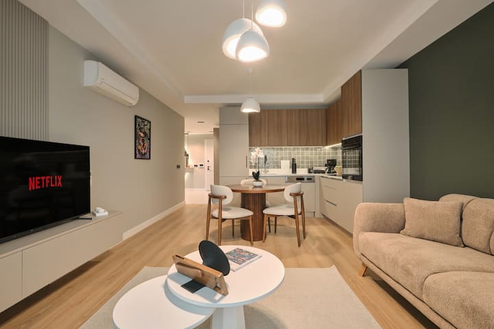 (23) Caruana, 2br, Peaceful, Modern. - İstanbul