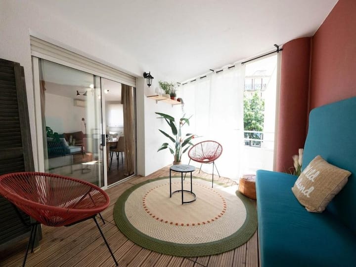 L'élégant - Terrasse Et Climatisation - Montpellier