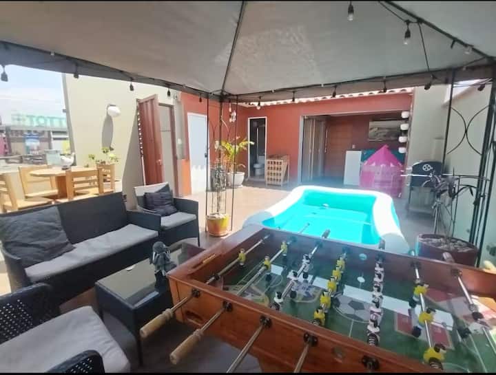 Terraza Para Reunion Parrillas Cumpleaños Karaoke - Peru