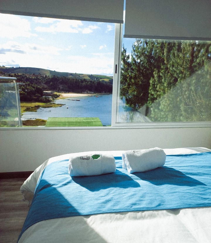 Exclusivo Apartamento Frente Al Lago De Tota - Tota