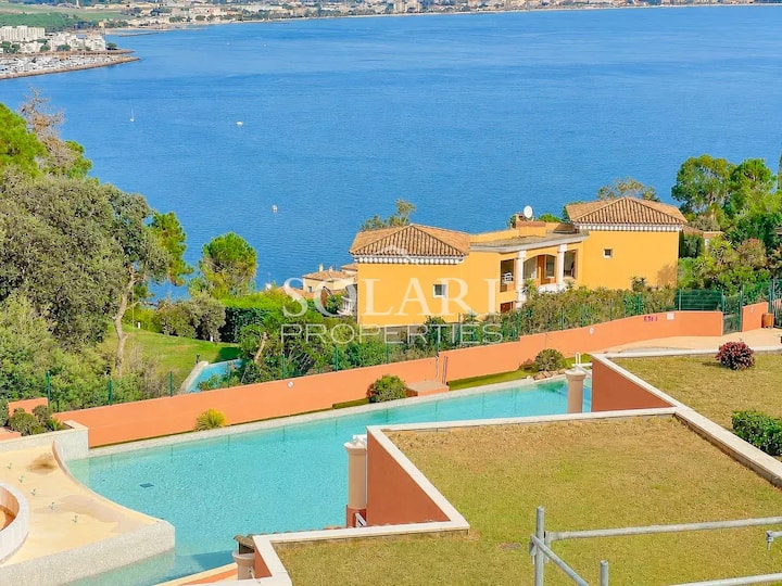 T2 Terrasse Vue Mer & Esterel, Piscine, Parking. - Théoule-sur-Mer
