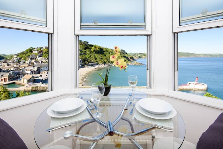 Seaton - Beautiful Apartment With Lovely Sea Views - Polperro