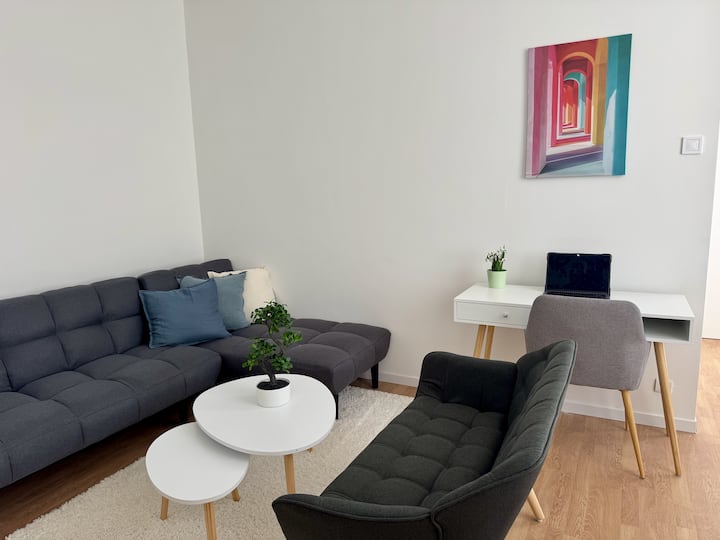 Appart 2ch Lumineux · Gare 10min · Parking Gratuit - Romilly-sur-Seine