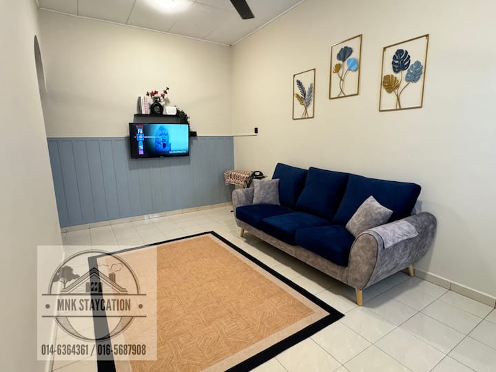 Mnk Staycation Kuala Selangor 3bedroom With Neflix - Kuala Selangor
