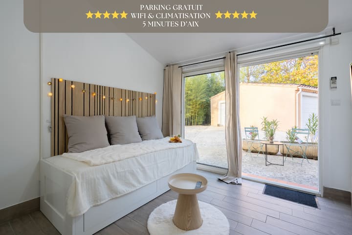 Aréva • Provençal • Climatisé • Parking - Ventabren