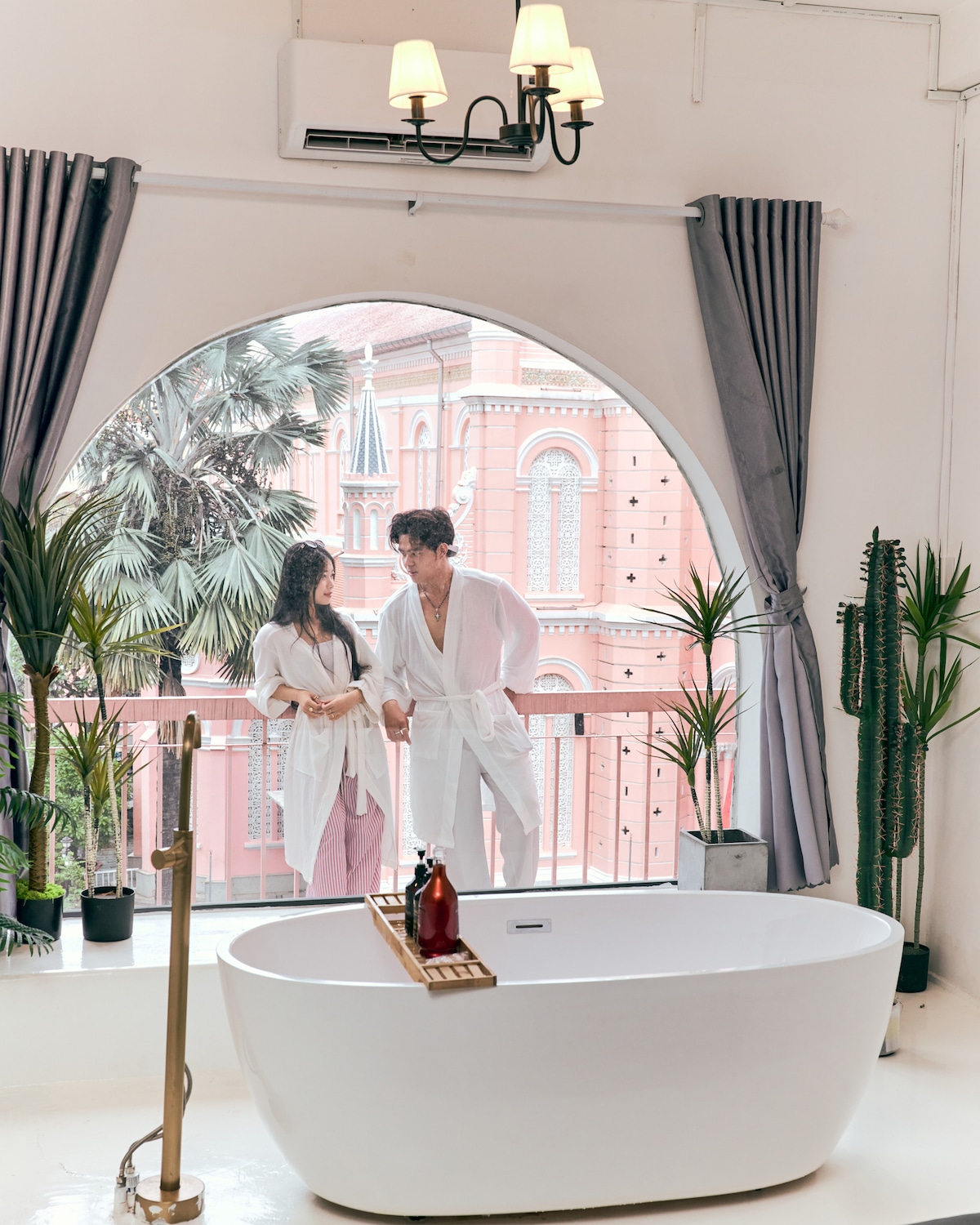 OMGOD! Pink Church through your window! - Flats for Rent in Quận 1 ...
