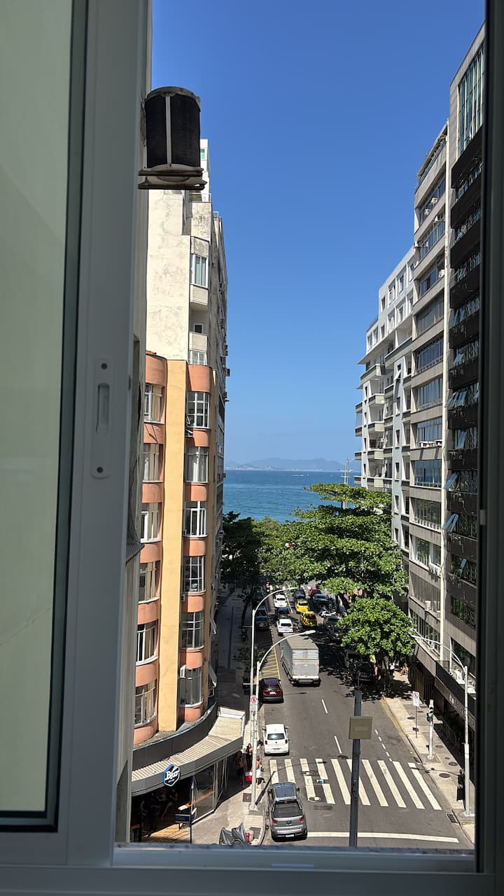 Lindo Apto, Com Varanda E Vista, A 50m Da Praia! - 裡約熱內盧
