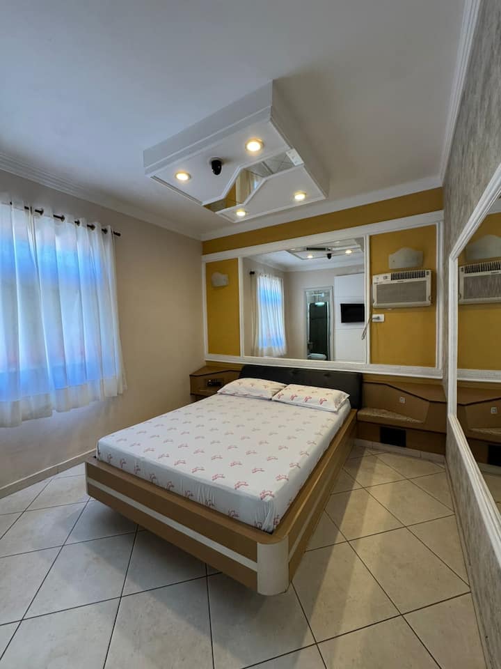 Flat 700m Da Praia - Santos