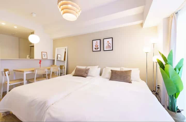 【Tichotel】名古屋駅エリア／最大6人／新築／名古屋駅まで徒歩20分／太閤通駅まで徒歩7分⑤ - Nagoya Station