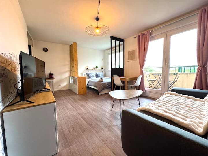 Studio Zen à 2 Pas De La Gare Grignon - Trappes