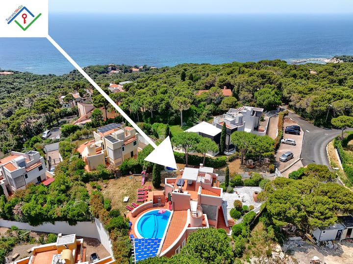 Villa Irene In Castiglioncello By Tuscanywego - Livorno