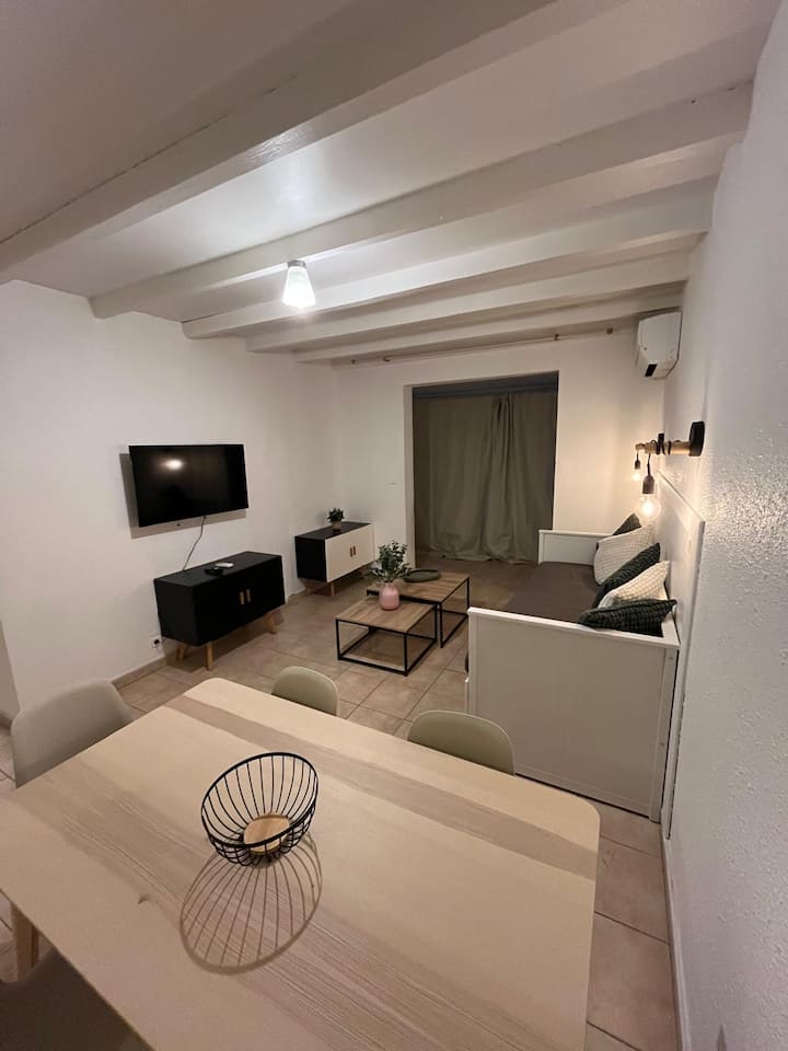 Cosy T3 Clim Grand Jardin - Montpellier