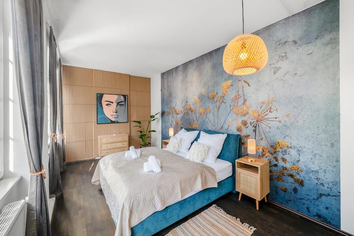 Stay Cozy: The Loft - Kingsize, Parkplatz, 1a Lage - Aschaffenburg