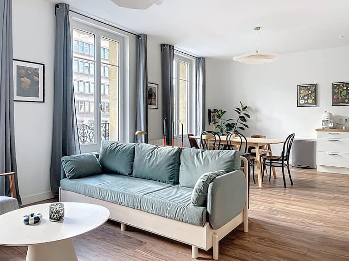 Le Nid Caennais - Hypercentre - Calme Et Spacieux - Caen