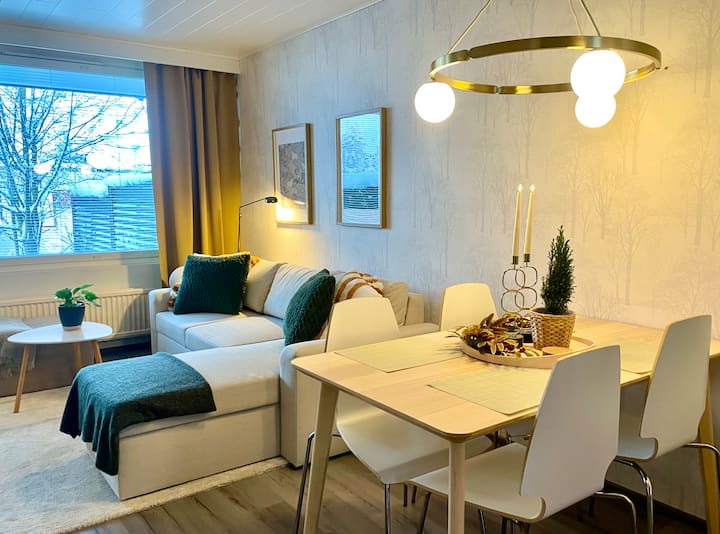 A Terraced House With A Sauna And Parking - Kuopio