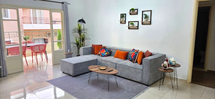 Stylish Spacious 3-room Apt.2 Balconies. Marmkhael - Lebanon