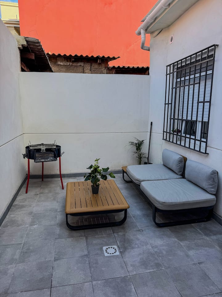 Apartamento Bajo Acogedor, Moderno, Cerca Del Mar - Valencia
