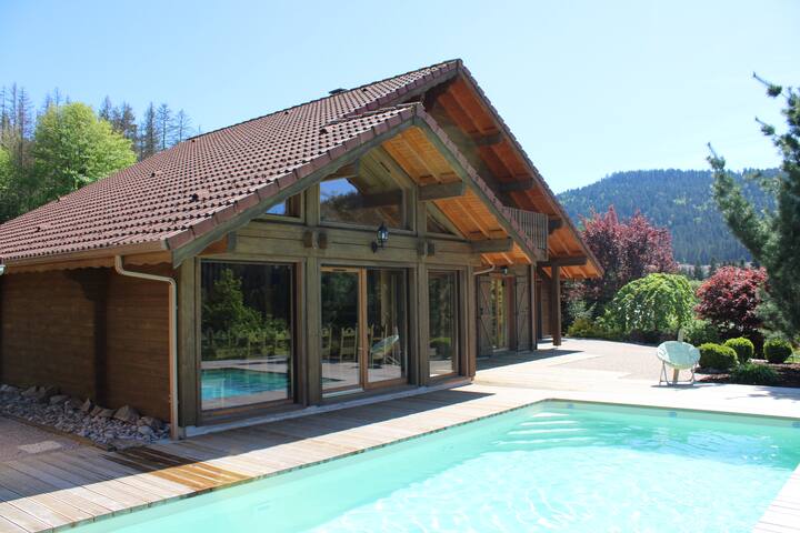 Chalet "La Perle Des Bois" Avec Piscine, Spa,sauna - Gérardmer