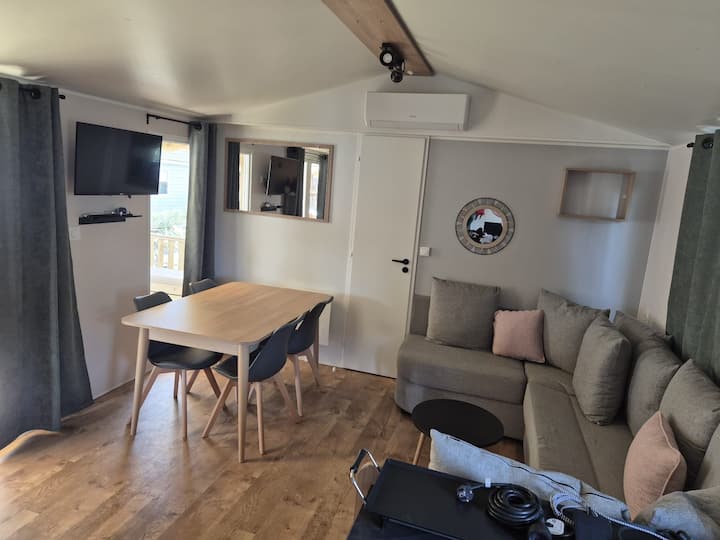 Mobil-home Proche De La Mer, Camping 4* Mar Estang - Canet-en-Roussillon