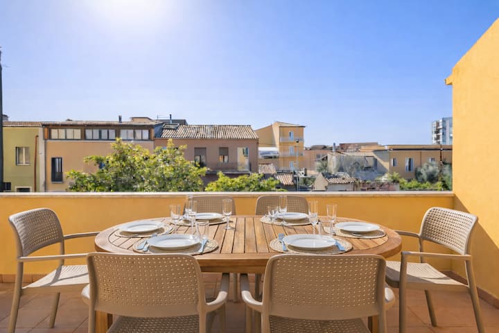 Dimoras | 3 Camere Centro + Terrazza + Parking - Olbia