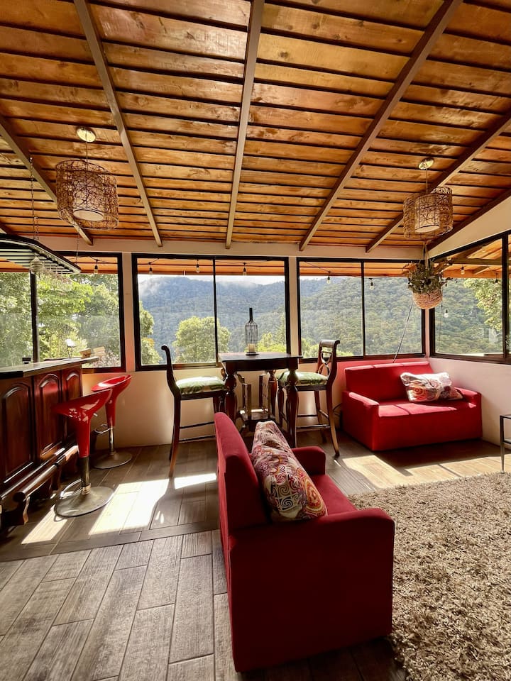 Cabaña El Roble, Mejor Vista Parque Nac Quetzales - 